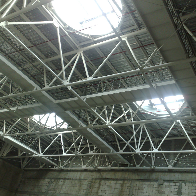 Light Steel Prefab Design โครงหลังคาเหล็กสำหรับงานก่อสร้างอาคาร
